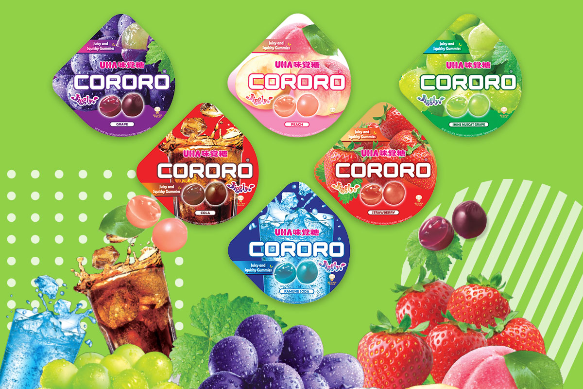 CORORO Gummy – Juicy and Squishy Gummies - UHA MIKAKUTO USA